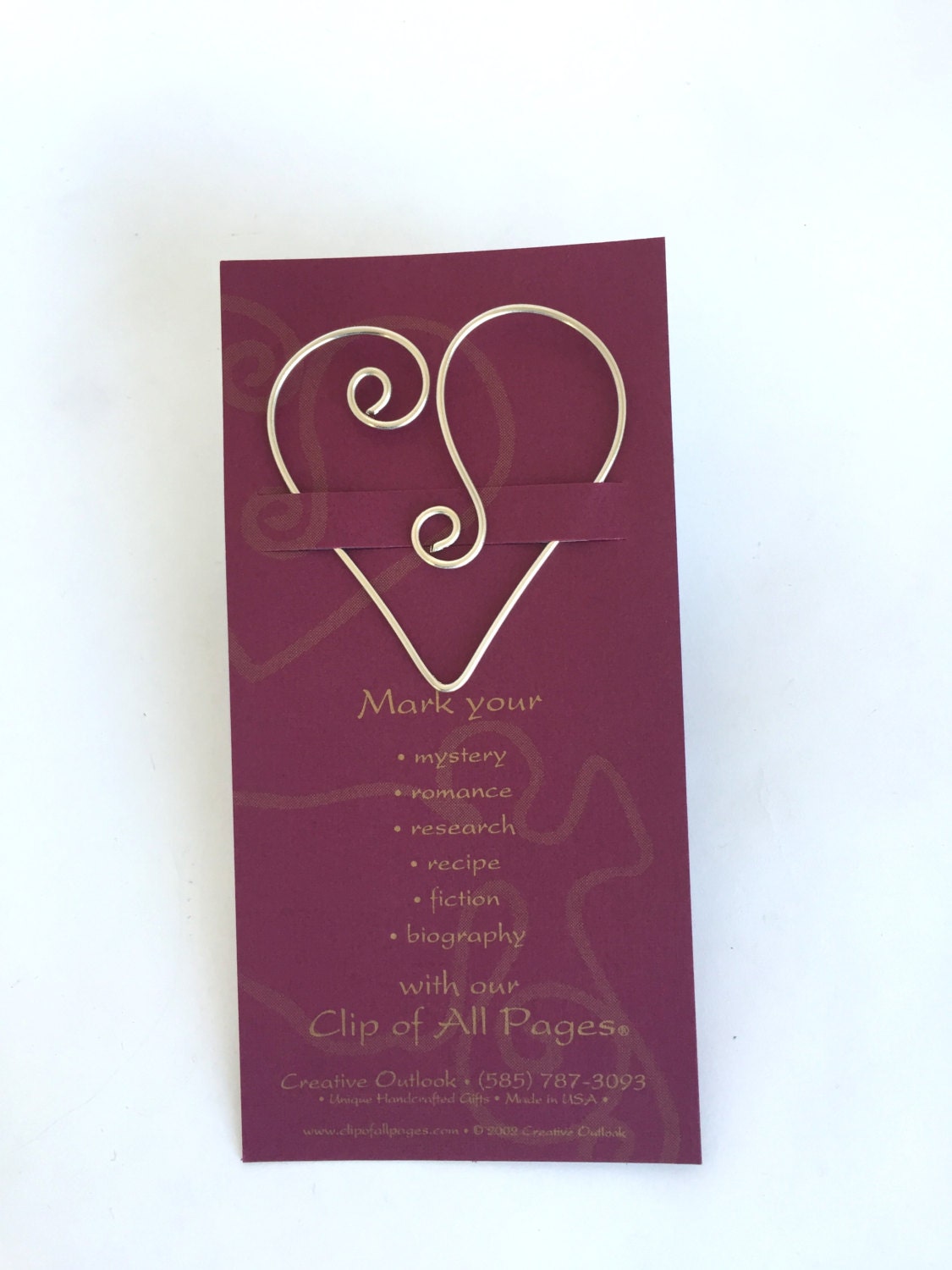 Heart Bookmark Love Bookmark Teacher Appreciation Shower - Etsy