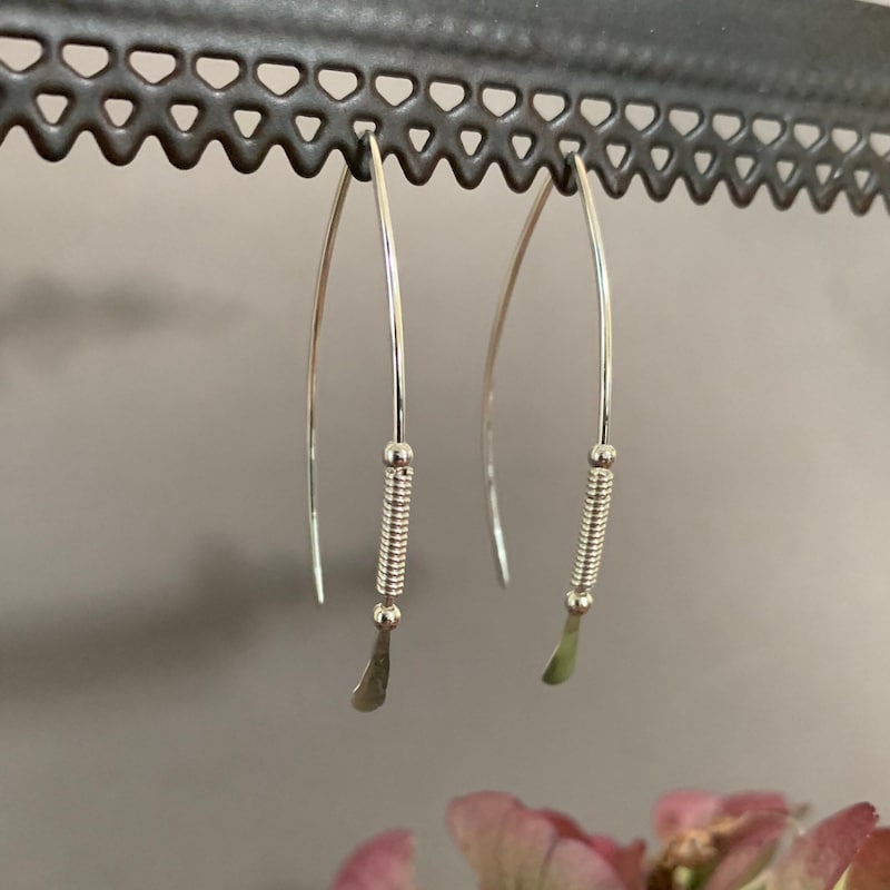 Wire Wrapped Hoops - Etsy