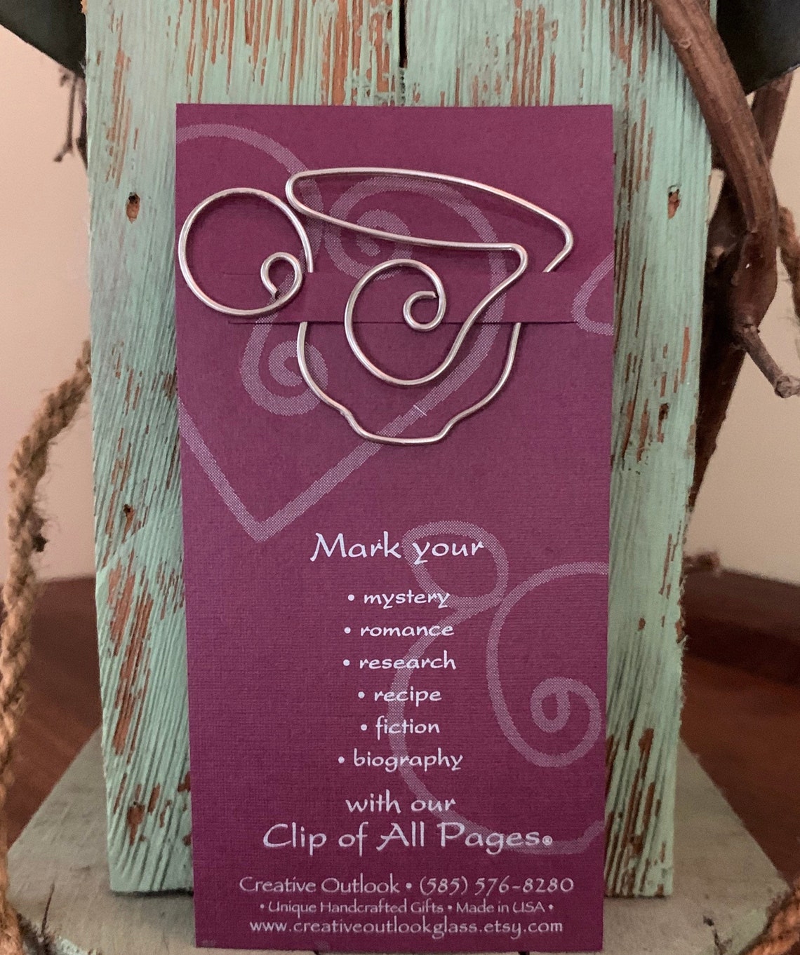 Tea Lover Gift Tea Cup Bookmark Coffee Cup Book Lover Book - Etsy