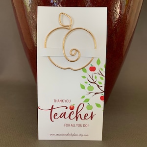 Religion Teacher Gift, Cross Bookmark, Thank You Teacher Gift, Teacher ...