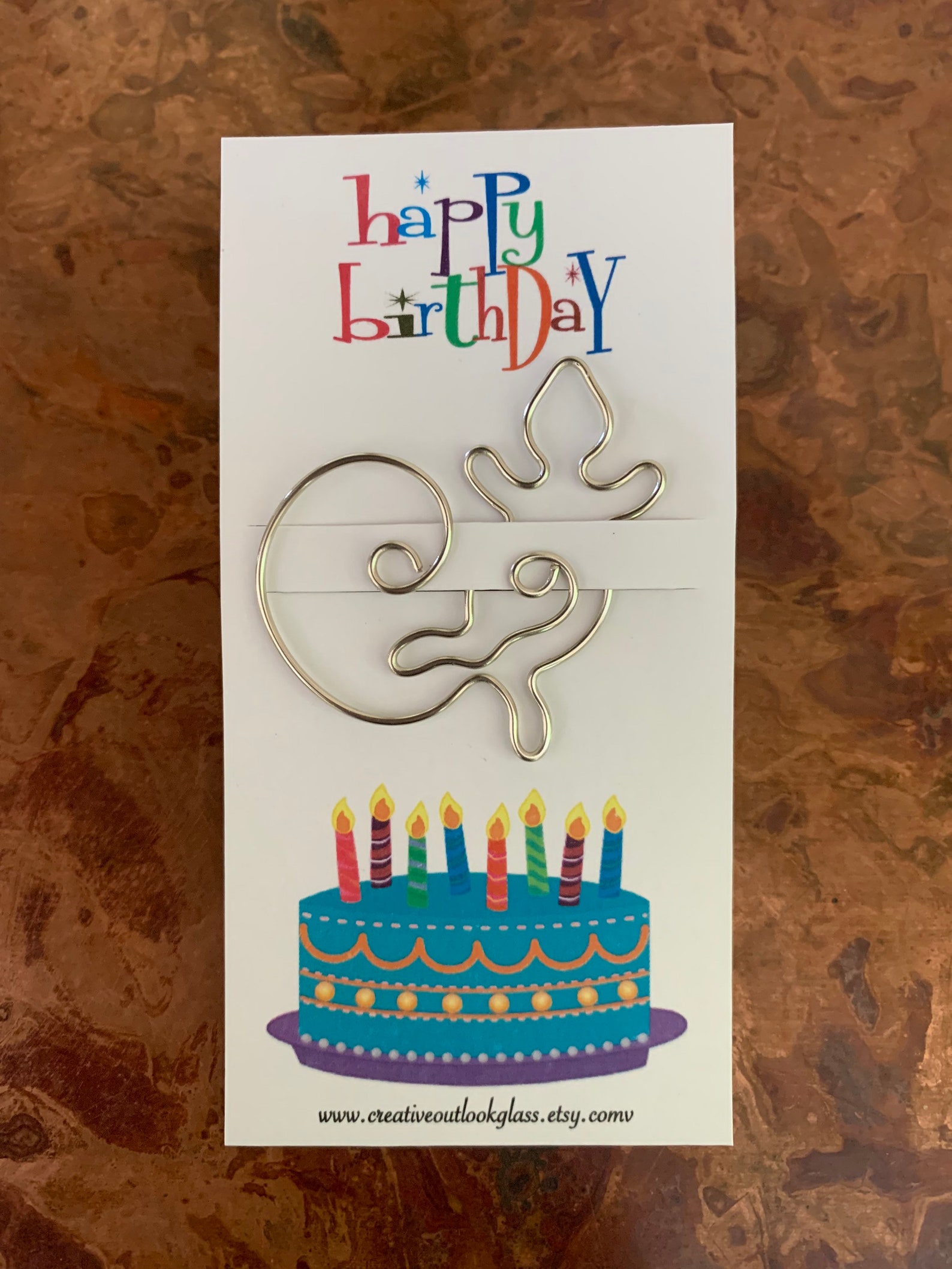 Happy Birthday Bookmark Birthday Card Teacher Gift Book - Etsy