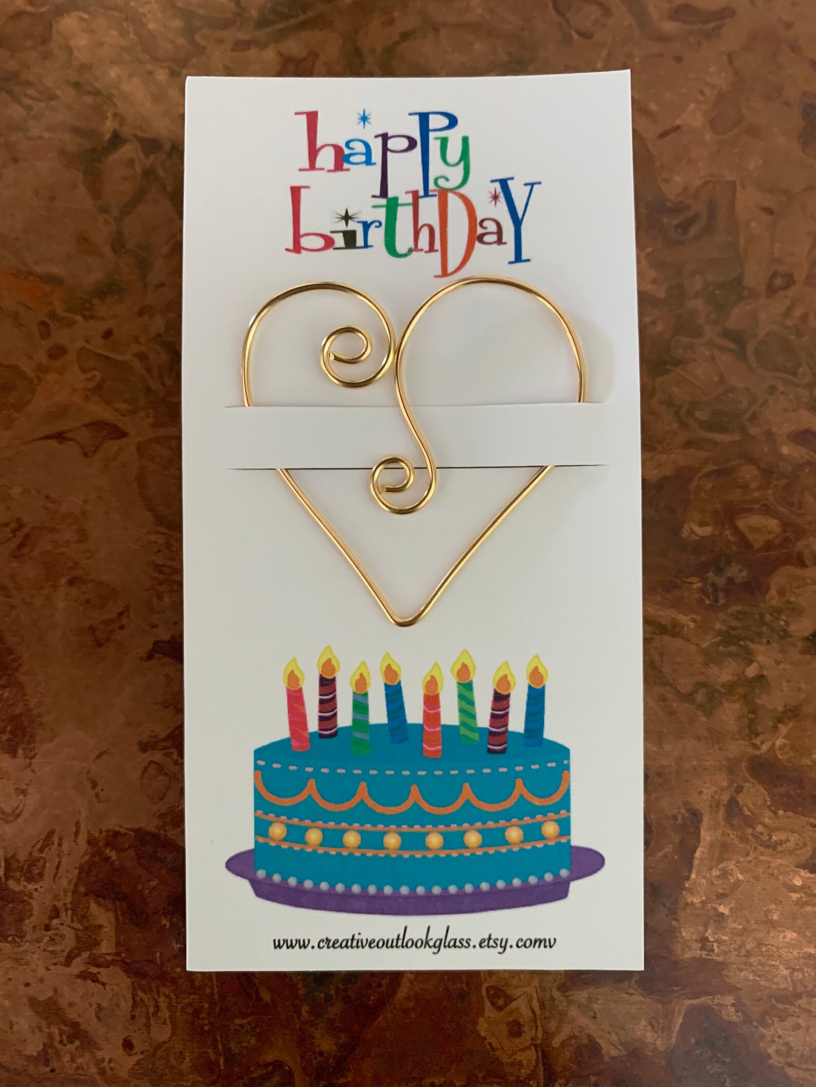 Happy Birthday Bookmark, Birthday Card, Teacher Gift, Book Lover Gift ...