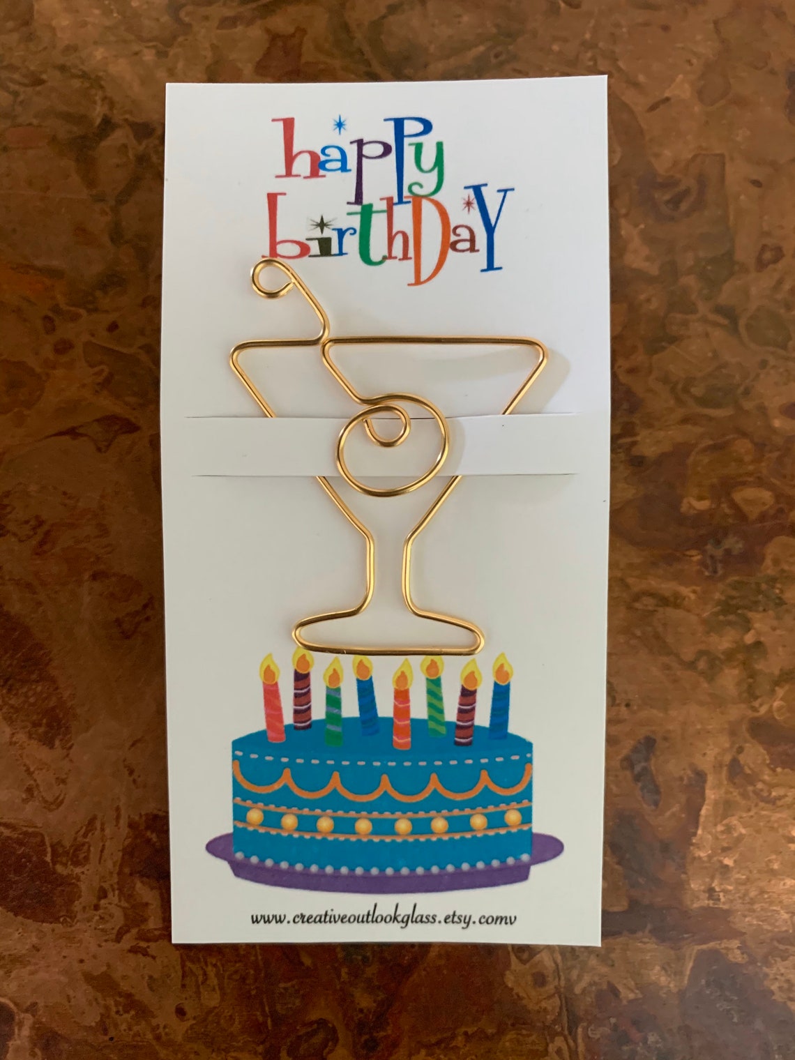 Happy Birthday Bookmark, Birthday Card, Teacher Gift, Book Lover Gift ...