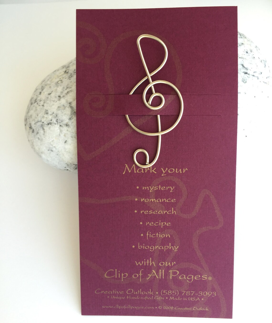 Music Note Bookmark Music Teacher Gift G-clef Bookmarks | Etsy