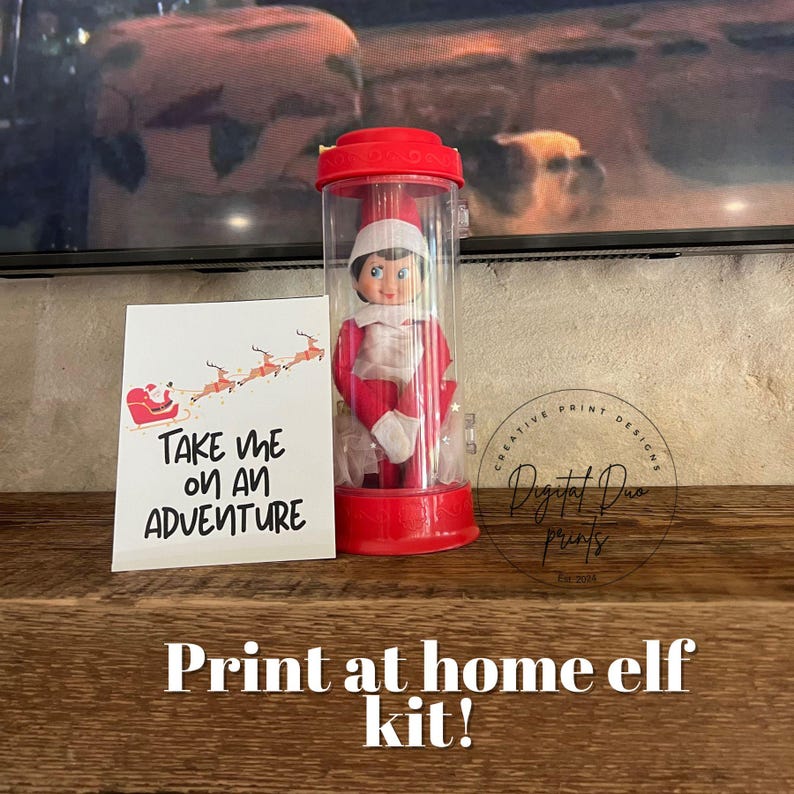 Elf Kit Print at Home 2024 Activities, 27 Day Elf Kit Printable Elf ...