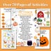 Printable October Kids Activities and Crafts Digital Kids Activities ...