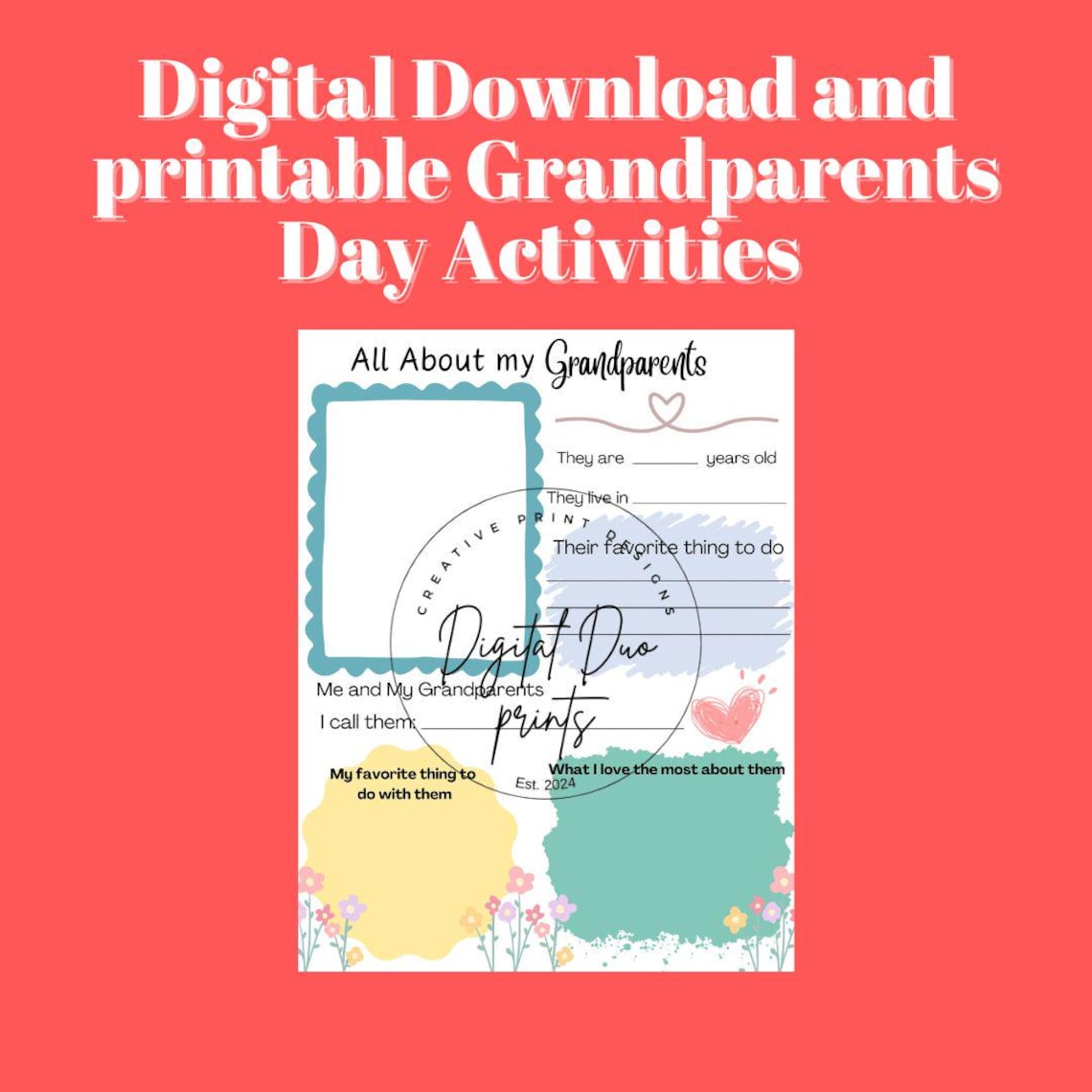 Download Printable Grandparents Day Handprint Art Printable Gift ...