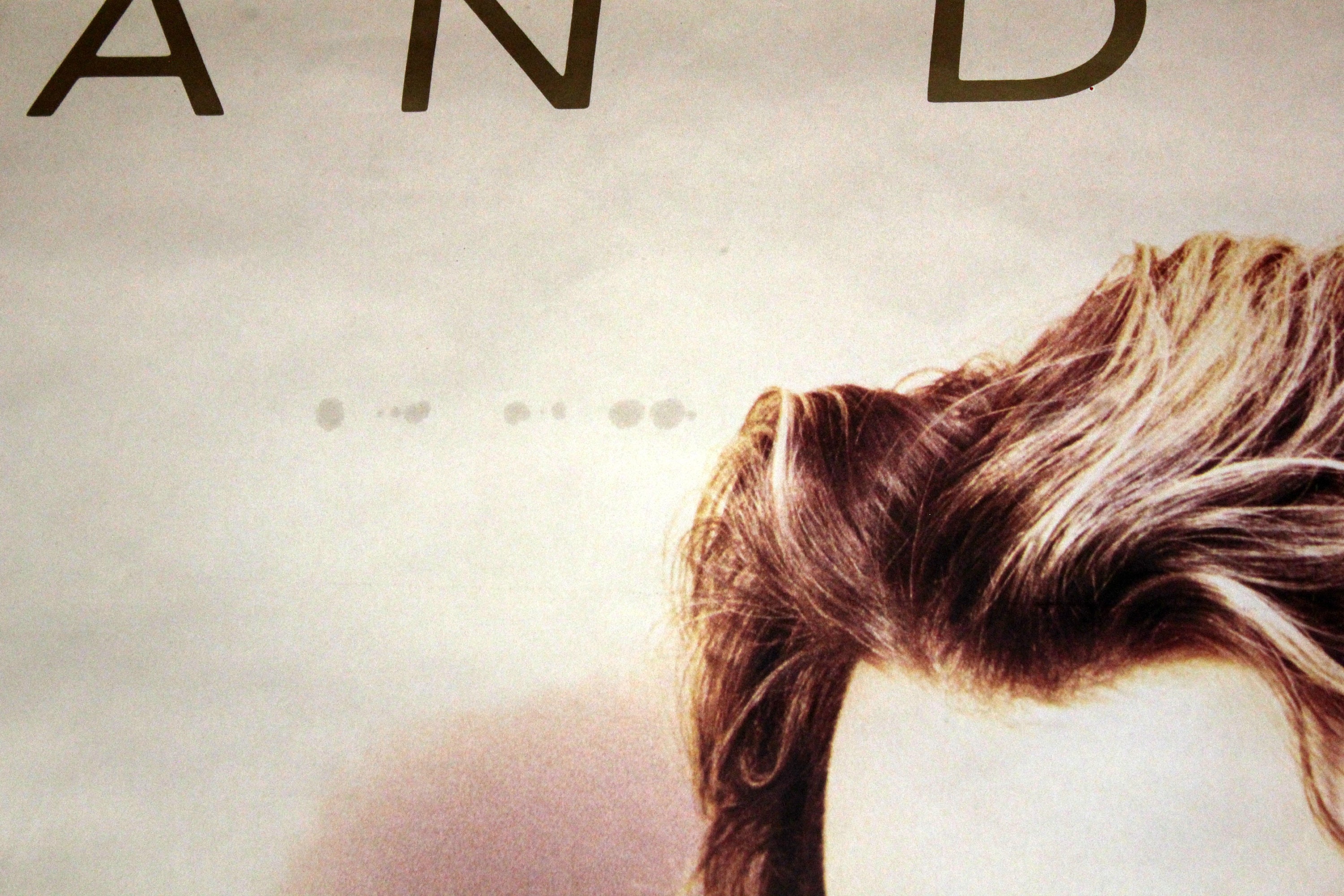 1987 Duran Duran Poster, Vintage Huge Store Promo Advertising