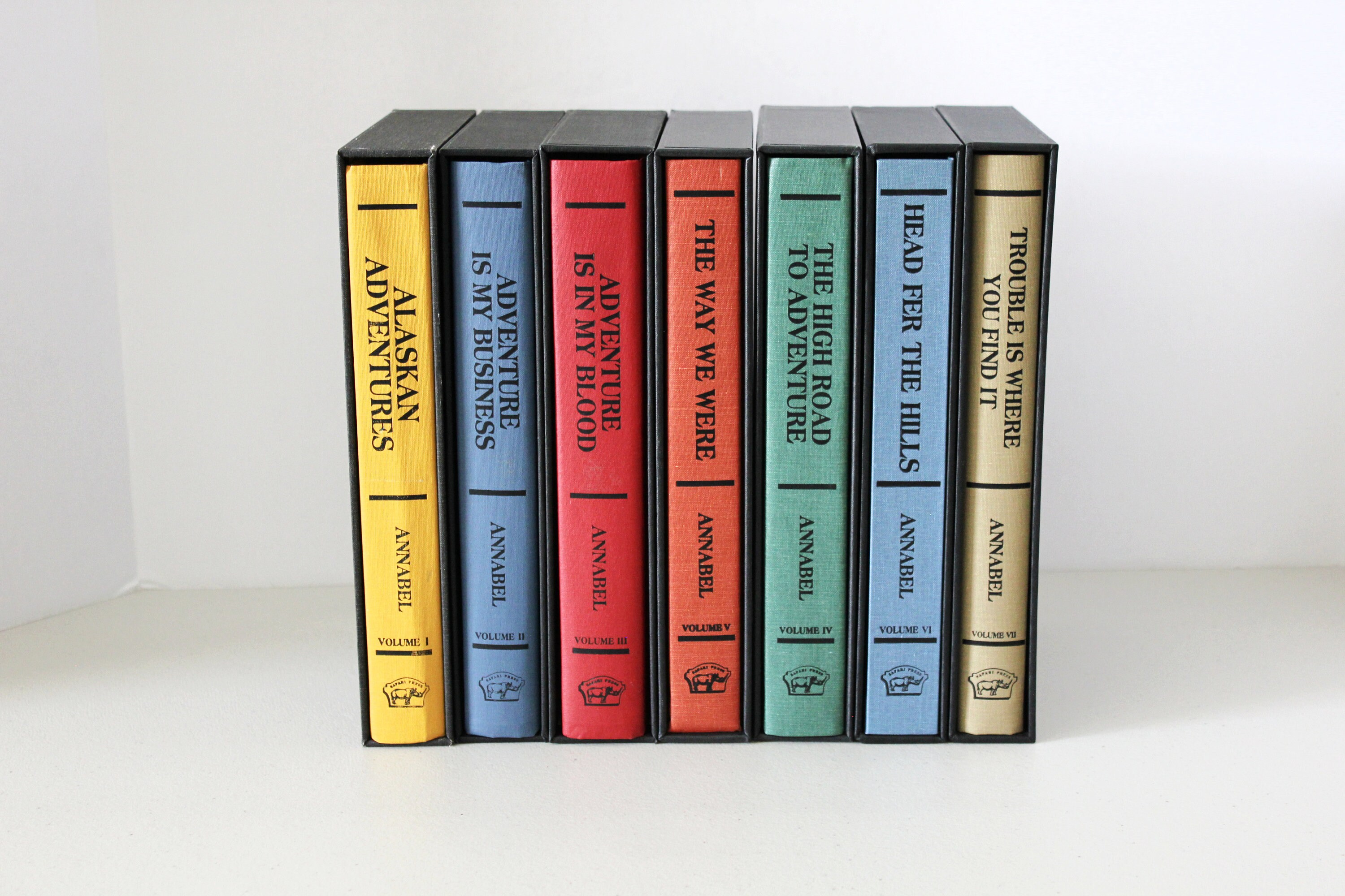 Set 7 Russell Annabel Books HC Signed Numbered Limited First Edition ...