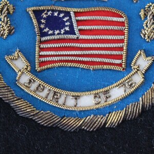 Parche USS Ute ATF Spirit of 76 ATF-76, lingotes de oro, japonés, azul ...