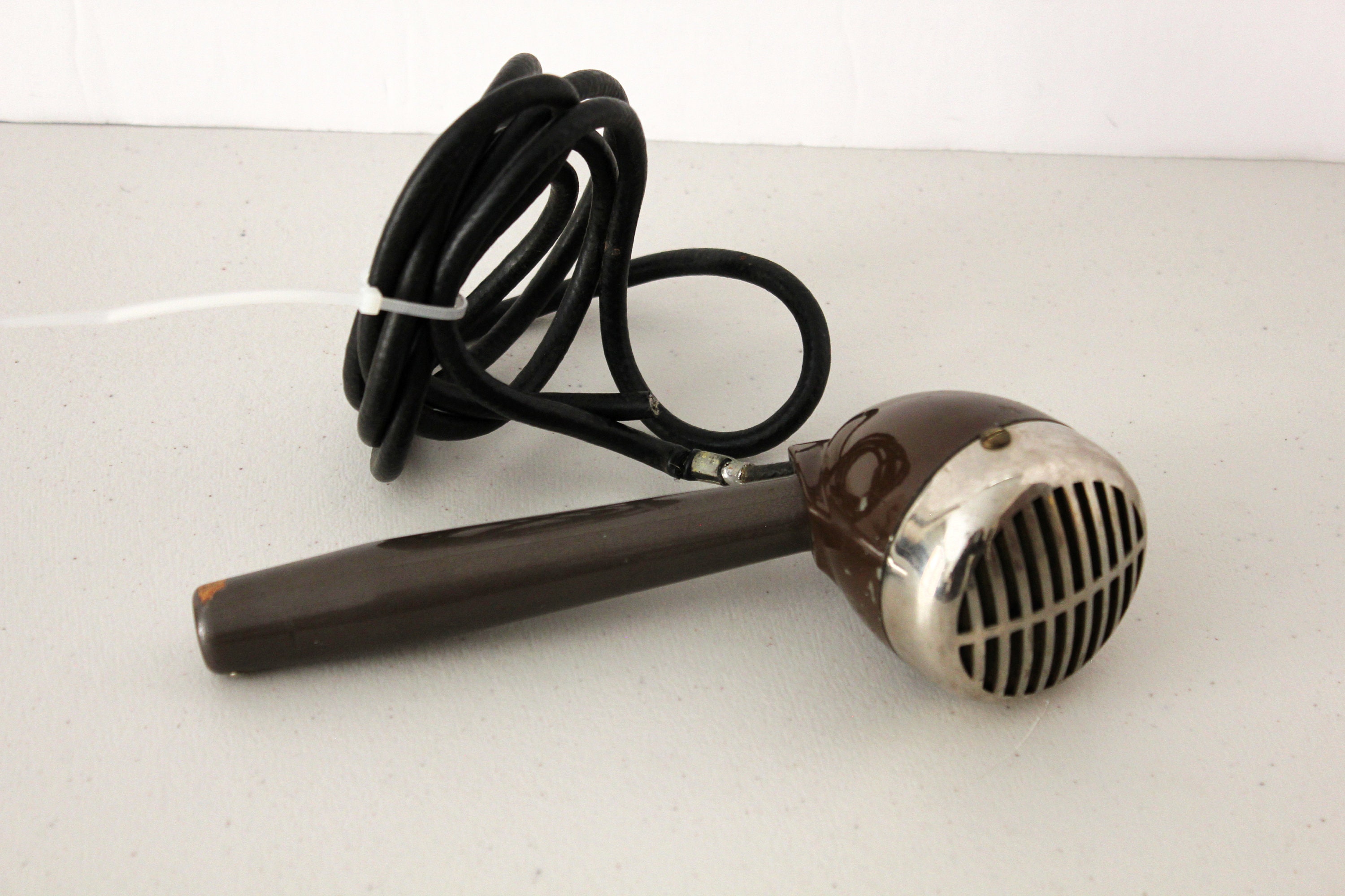 Vintage 1950s Microphone, Cut Off, As Is, Sound Communication Equipment ...