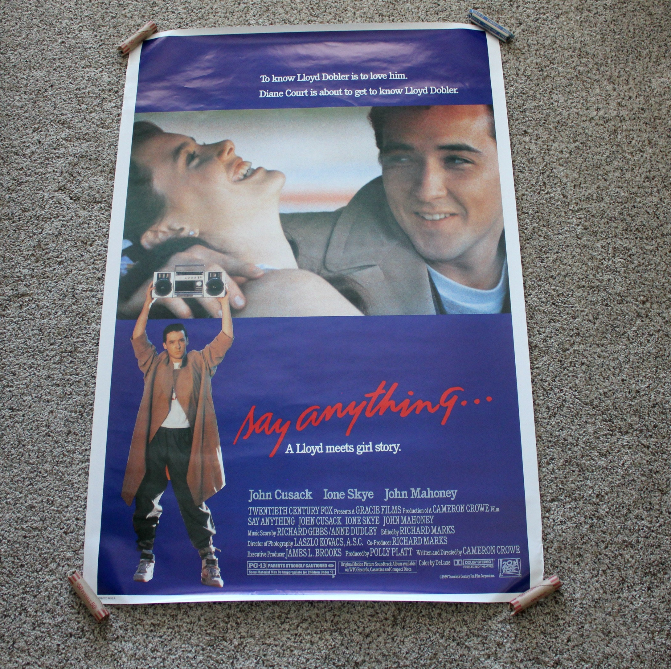 Say Anything 1989 Poster