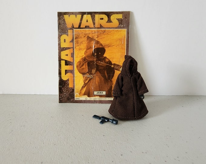 1977 Jawa Star Wars Figure With Complete With Extra Card - Etsy