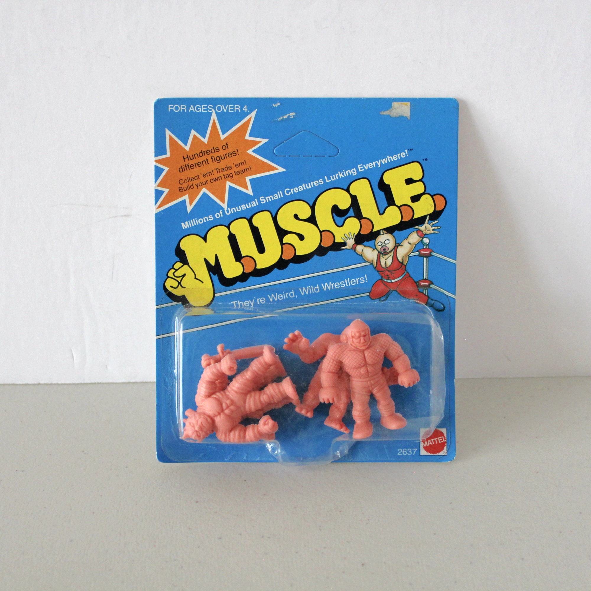 Muscle M.U.S.C.L.E. Mattel Wrestlers Men Muscleman Toys MOC Action ...