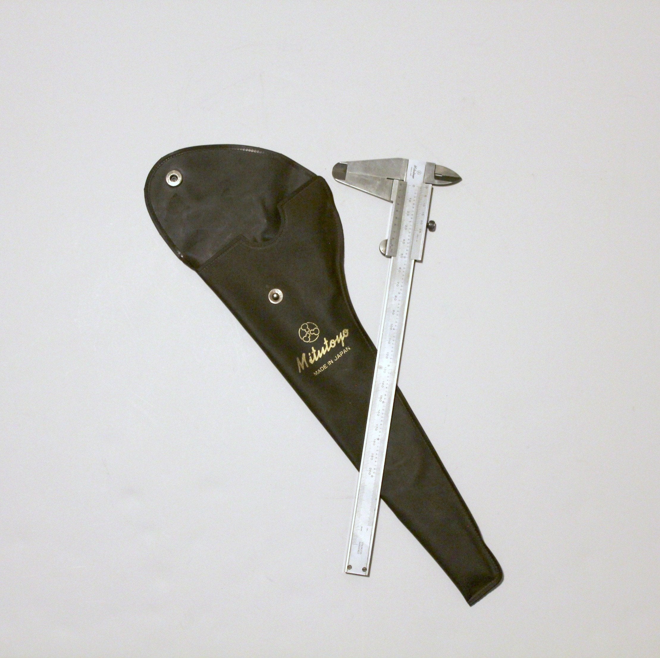 Vintage Mitutoyo Vernier Caliper Tool, Machinist Engineering Vintage ...