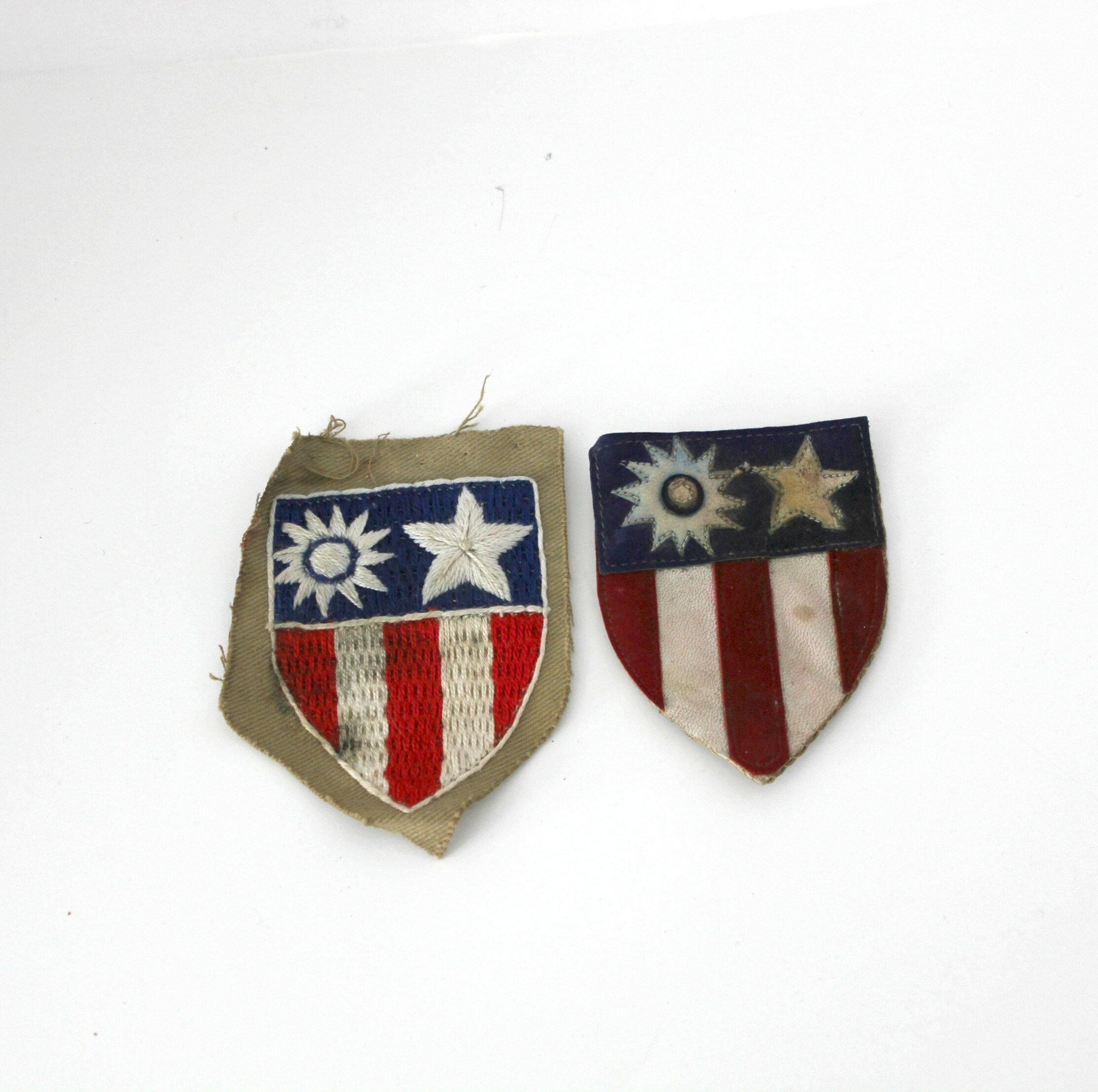 Vintage WWII Military Patches Insignia CBI China Burma India Theater