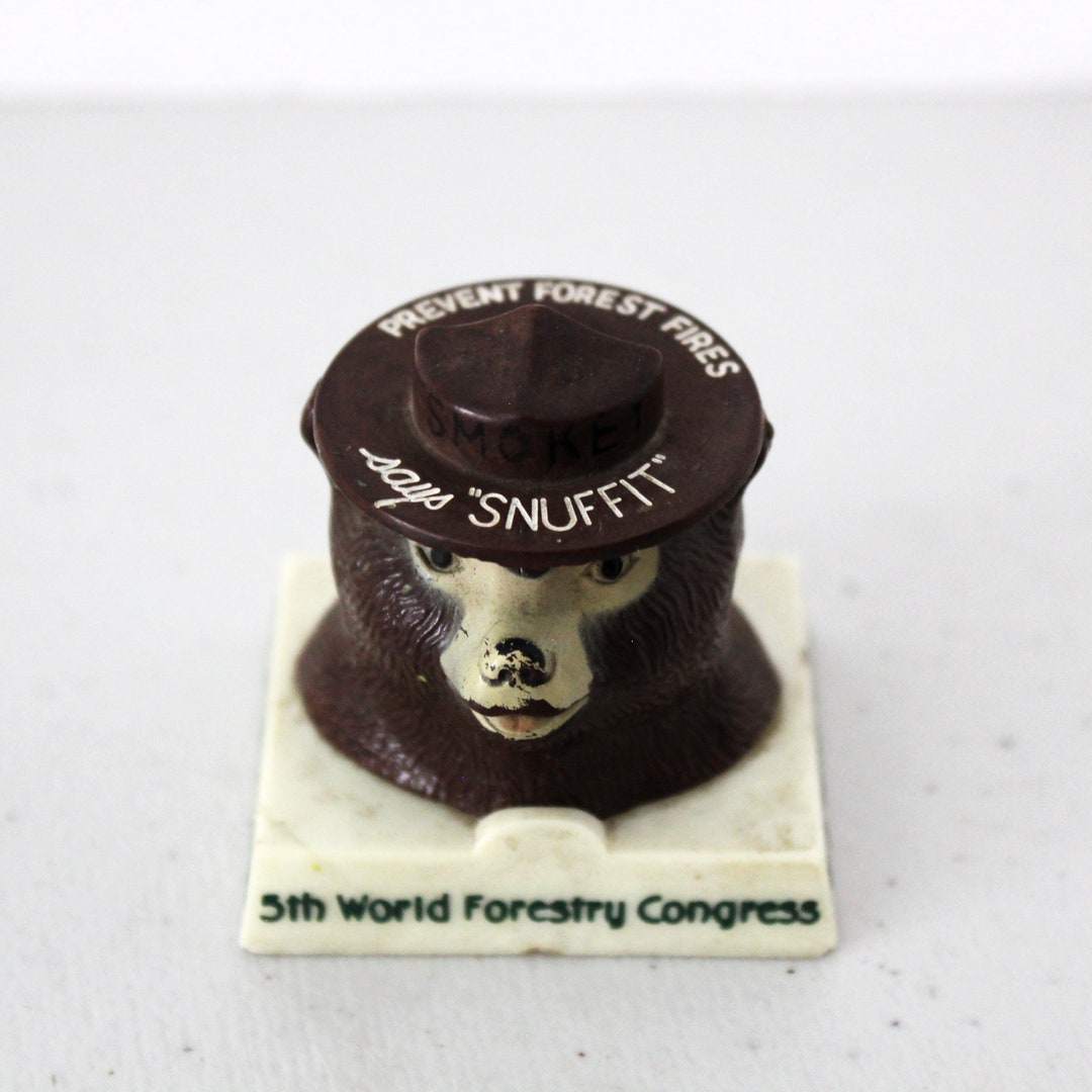 Smokey Bear Snuffit 1960 5th World Forestry Congress US Forest Service ...