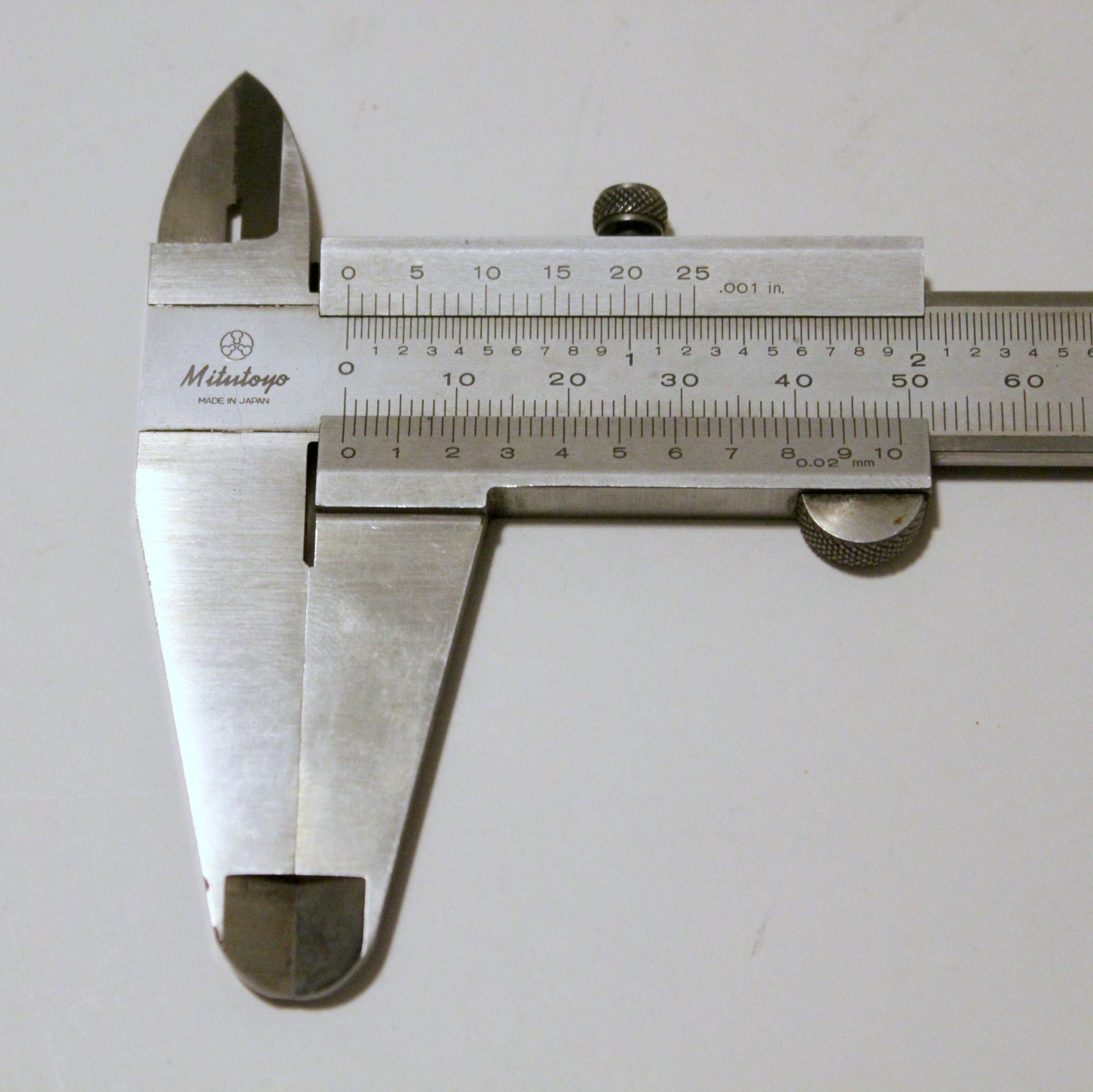 Vintage Mitutoyo Vernier Caliper Tool, Machinist Engineering Vintage ...