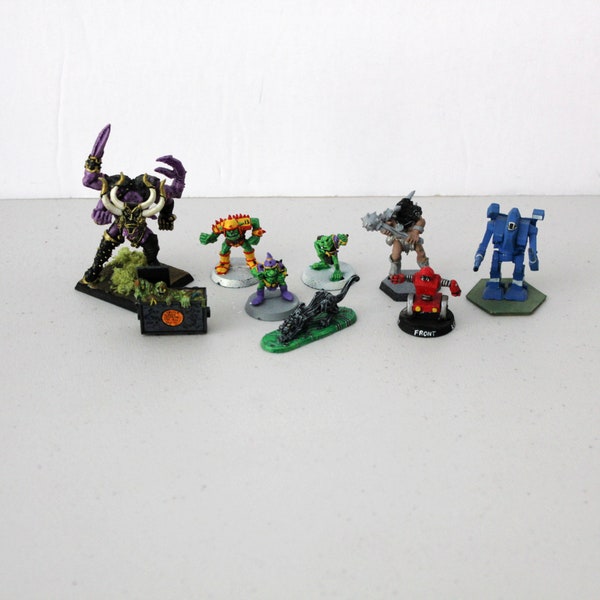 Metal Miniatures - Etsy