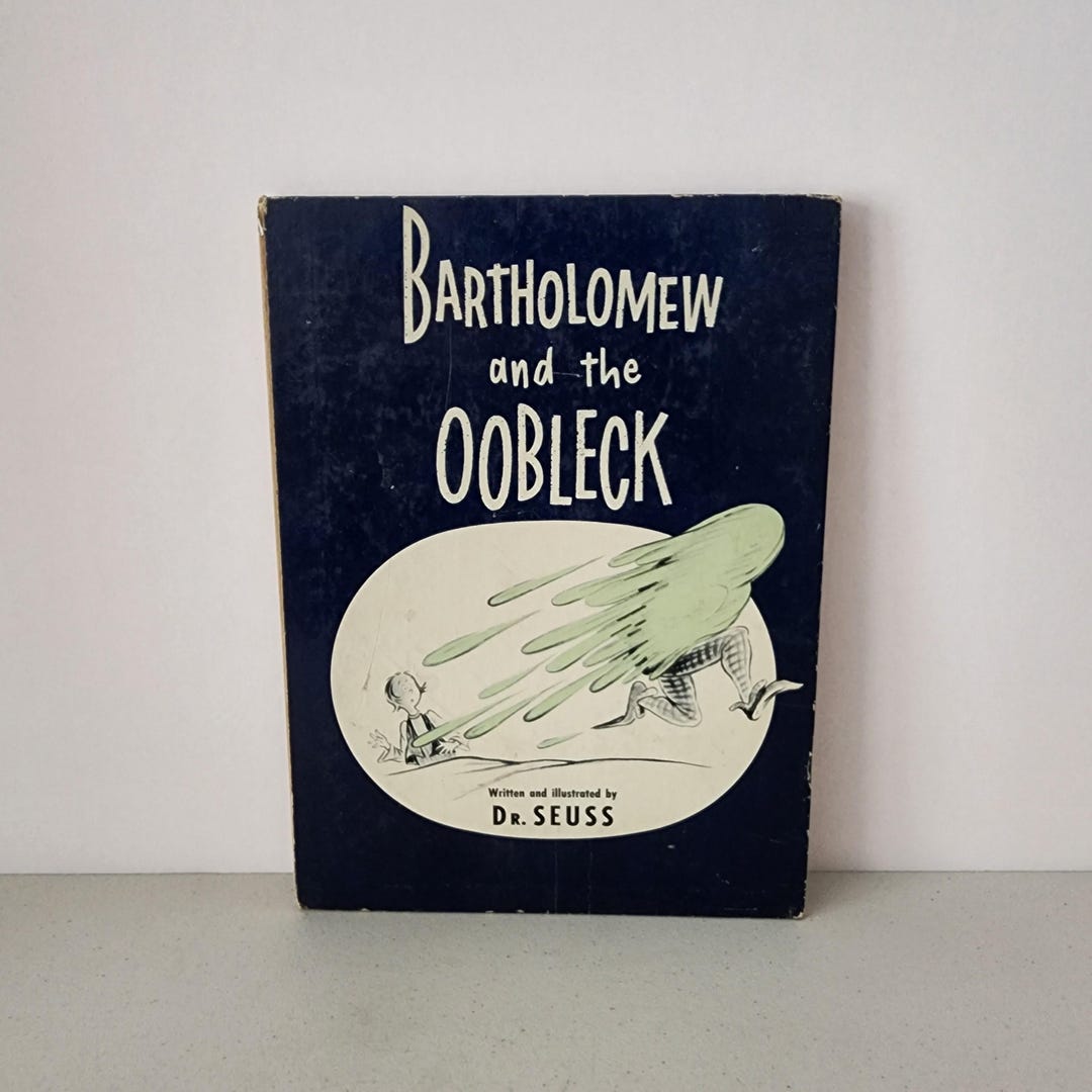 Bartholomew and the Oobleck Dr Seuss Book 1st Edition 1949 - Etsy