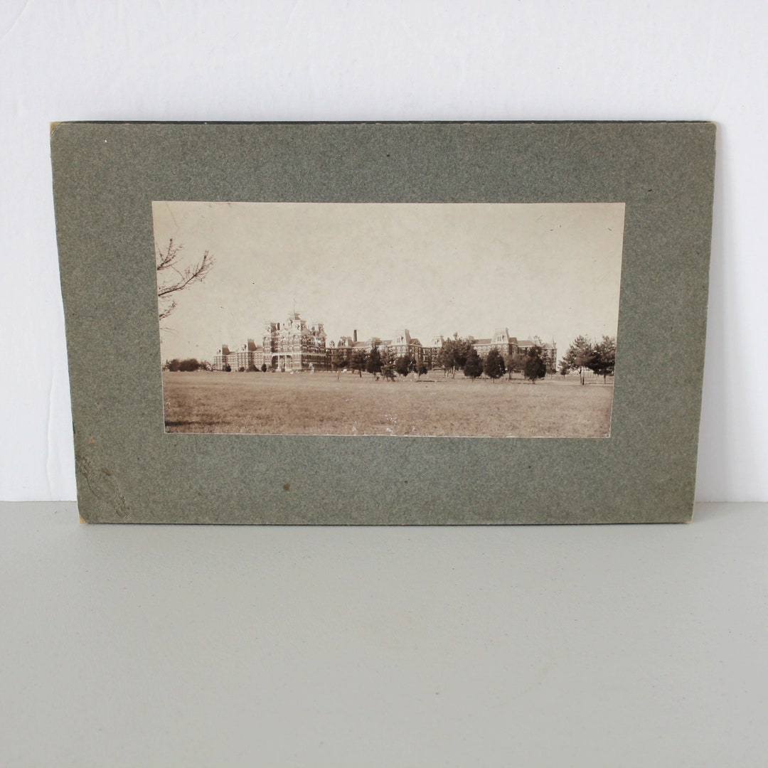 1900s Cabinet Card Photo Nevada State Hospital MO Missouri Asylum ...