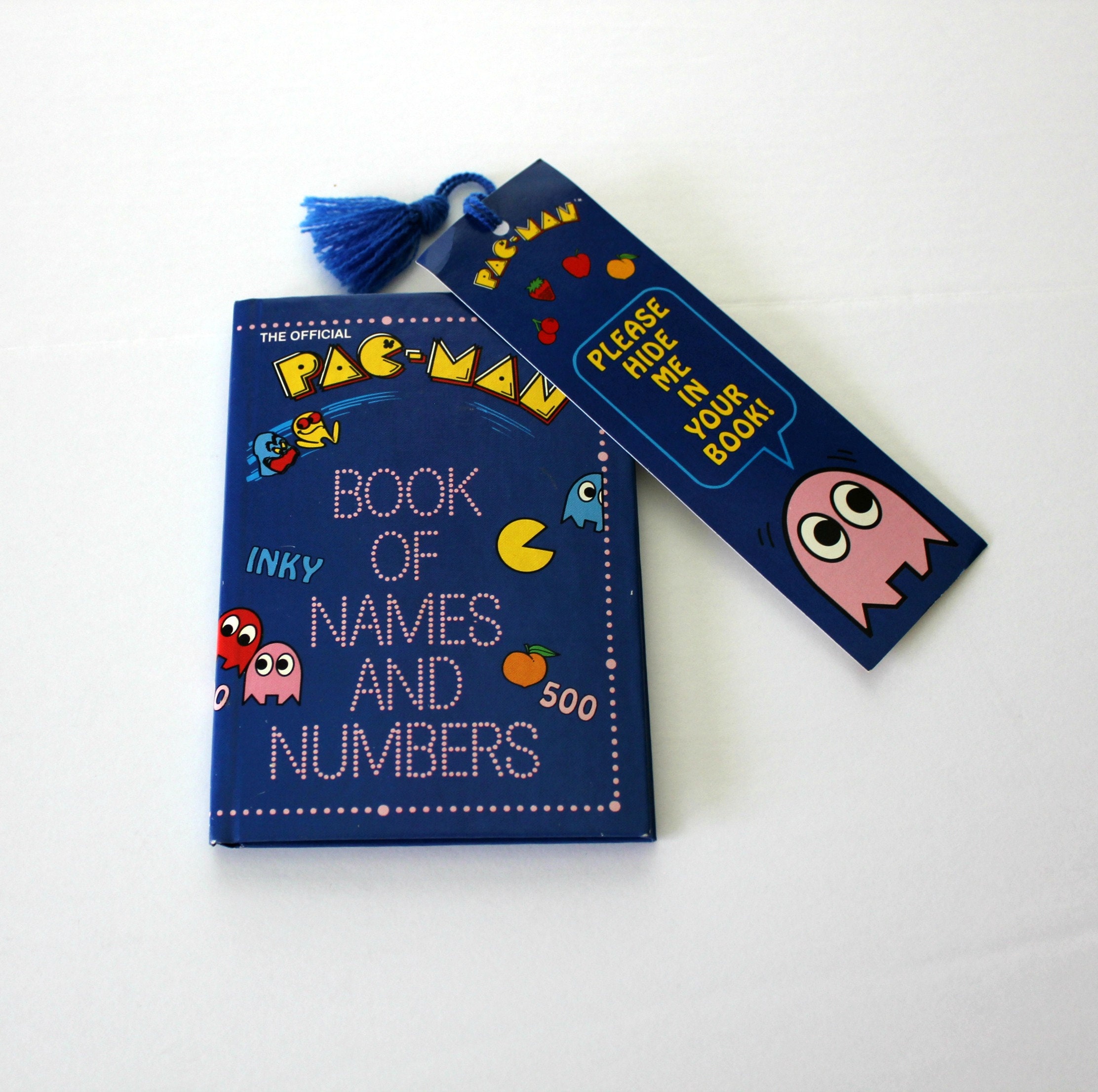 Pac-Man Book of Names and Numbers Bookmark Address Phone | Etsy