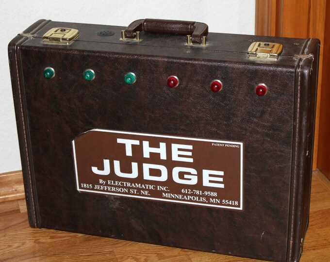 Vintage the Judge Electramatic Quiz Box Quizbowl Quizbox Contest ...