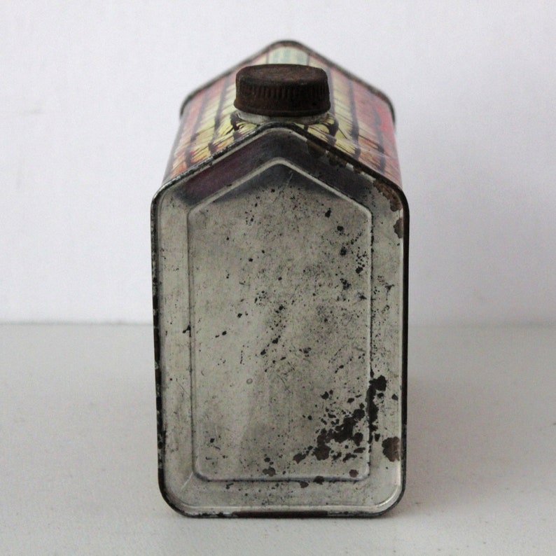 Log Cabin Syrup Blacksmith Tin Vintage 1950s Towle's - Etsy