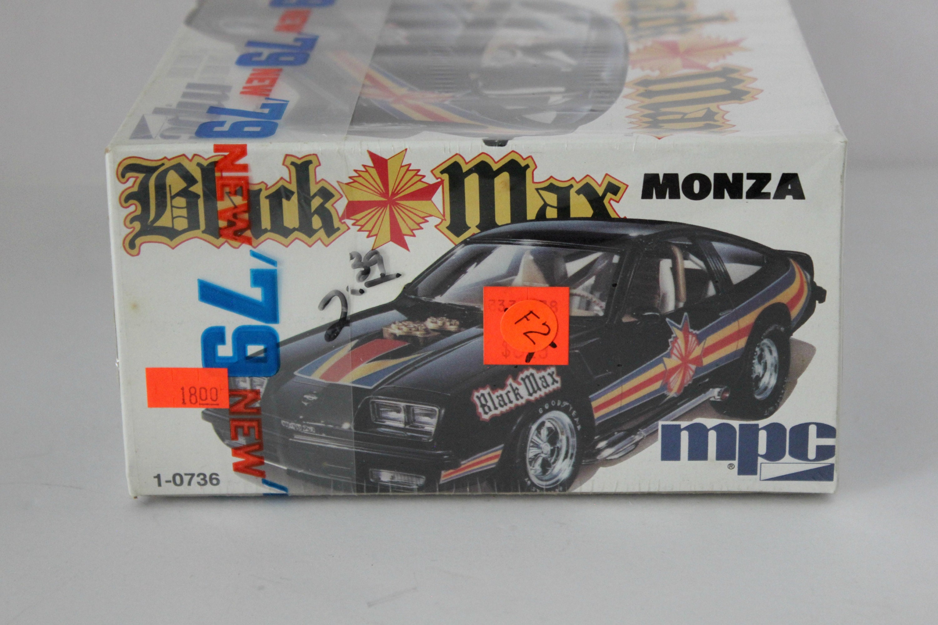 Chevrolet Monza Black Max New 1979 Vintage Sealed Model Kit, Street ...