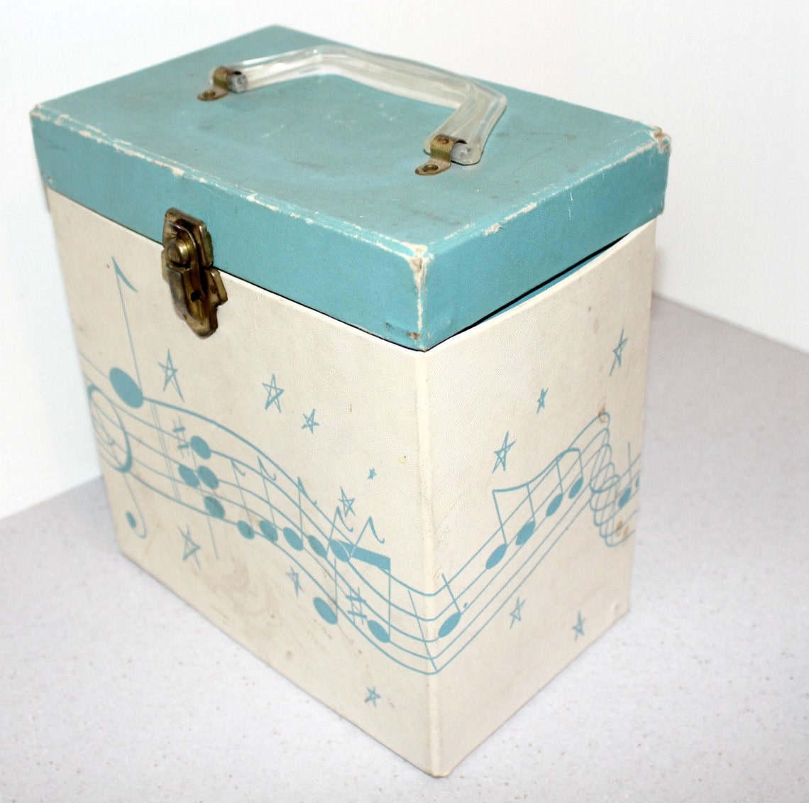 4 Record Storage Boxes Box 45 rpm Jukebox Size Carrying Cases | Etsy