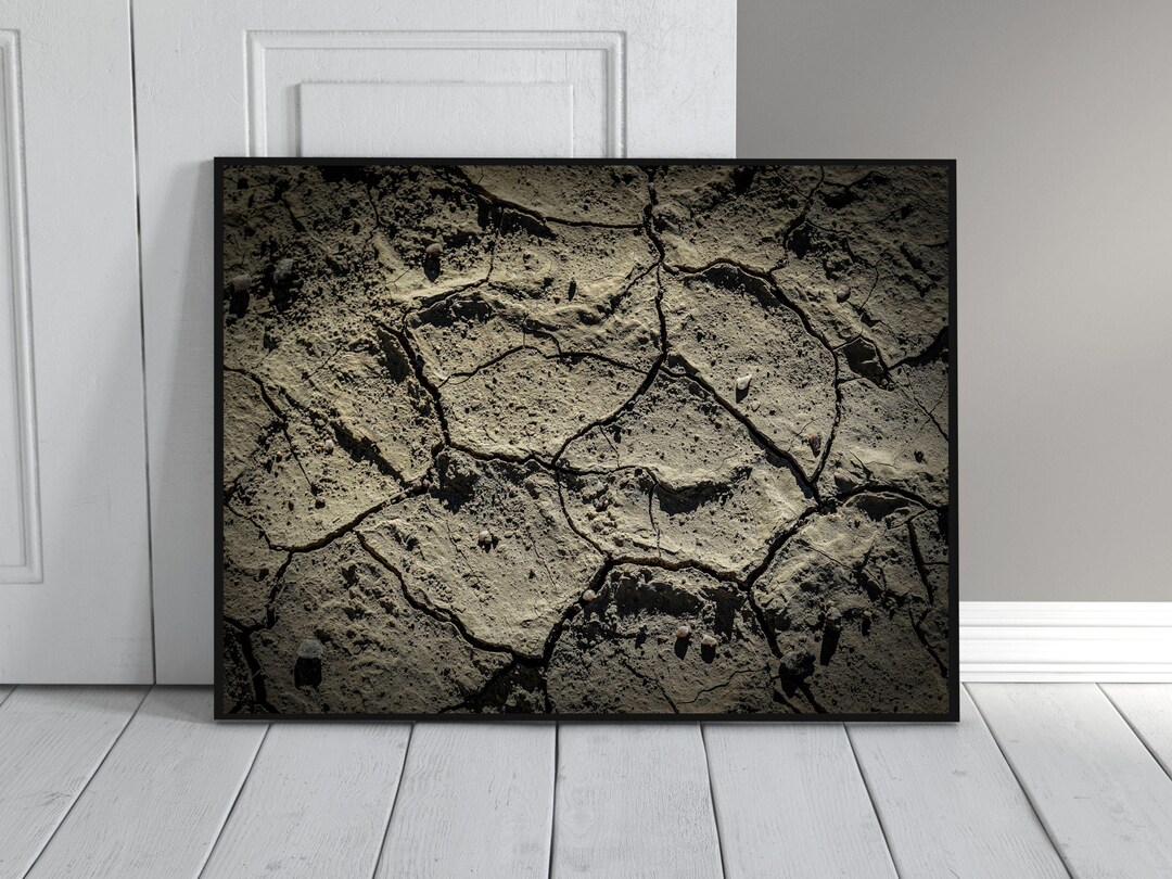 Parched Earth Digital Print Death Valley National Park Downloadable ...