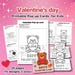 Valentine's Day Pop-up Cards for Kids, Valentine's Day Craft, Printable ...