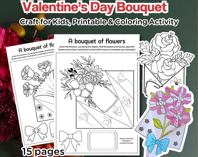 Mother’s Day Heart Card Craft for Kids! Mother's Day Activity, Creative ...