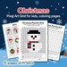 Christmas Pixel Art Grid for Kid, Christmas Grid, Art Printable, Kids ...