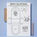 Mother’s Day Gift Basket Craft for Kids, Bag Craft, Printable Coloring ...