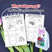 Mother’s Day Gift Basket Craft for Kids, Bag Craft, Printable Coloring ...