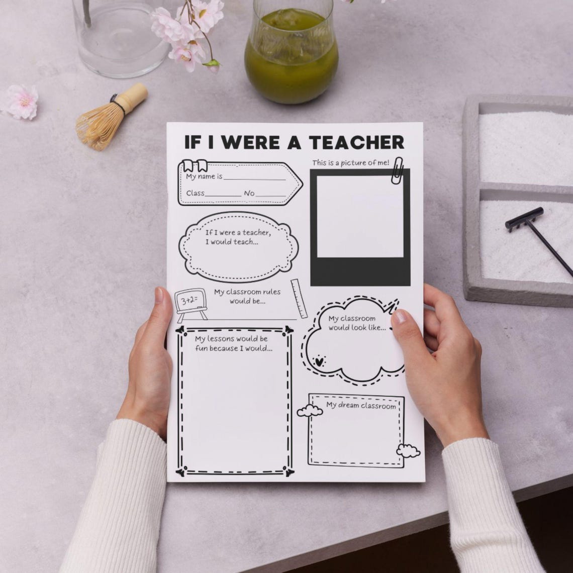 If I Were a Teacher Writing Prompt, Teacher Appreciation Week Activity ...