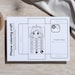 Phone Coloring Craft for Kids: DIY Paper Mobile (PDF Printable) - Etsy