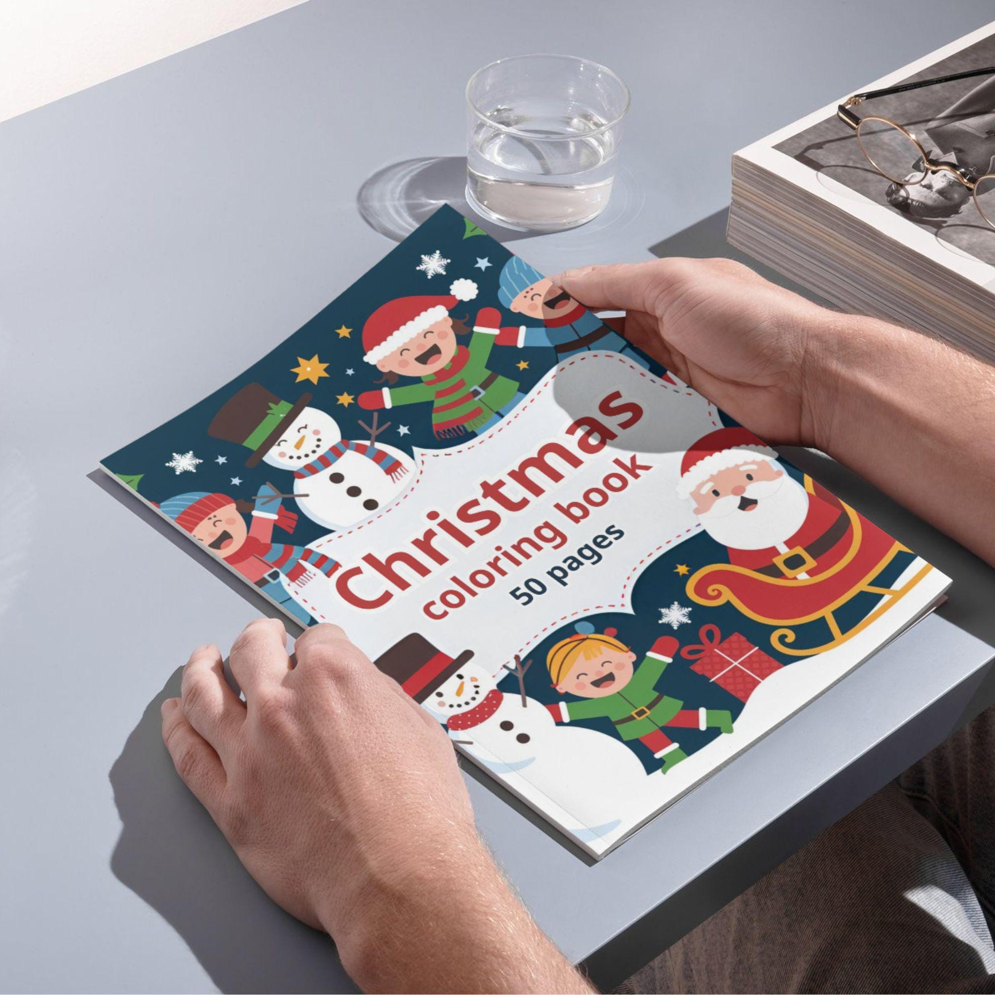 Christmas Coloring Pages for Kids, Toddlers 3-5, Festival Christmas ...