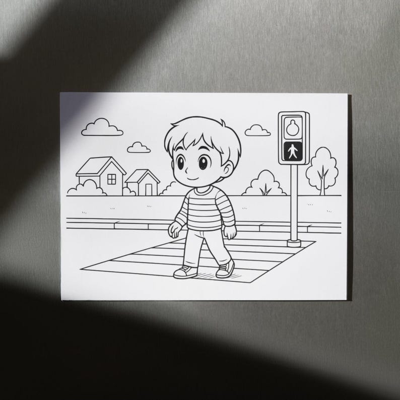 Life Skills Coloring Pages: SEL Activities for Kids (printable PDF) - Etsy