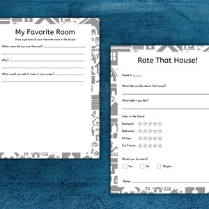 Kids House Hunting Journal: Fun Real Estate Activity (printable PDF) - Etsy