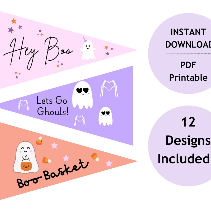 Halloween Pennant Flag - Etsy