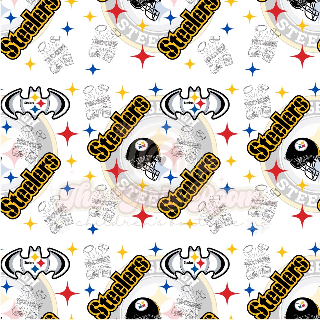 Steelers Seamless Pattern - Etsy
