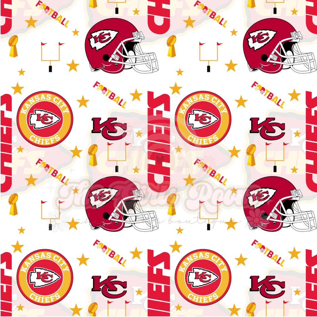 Kansas City Chiefs Seamless Pattern - Etsy