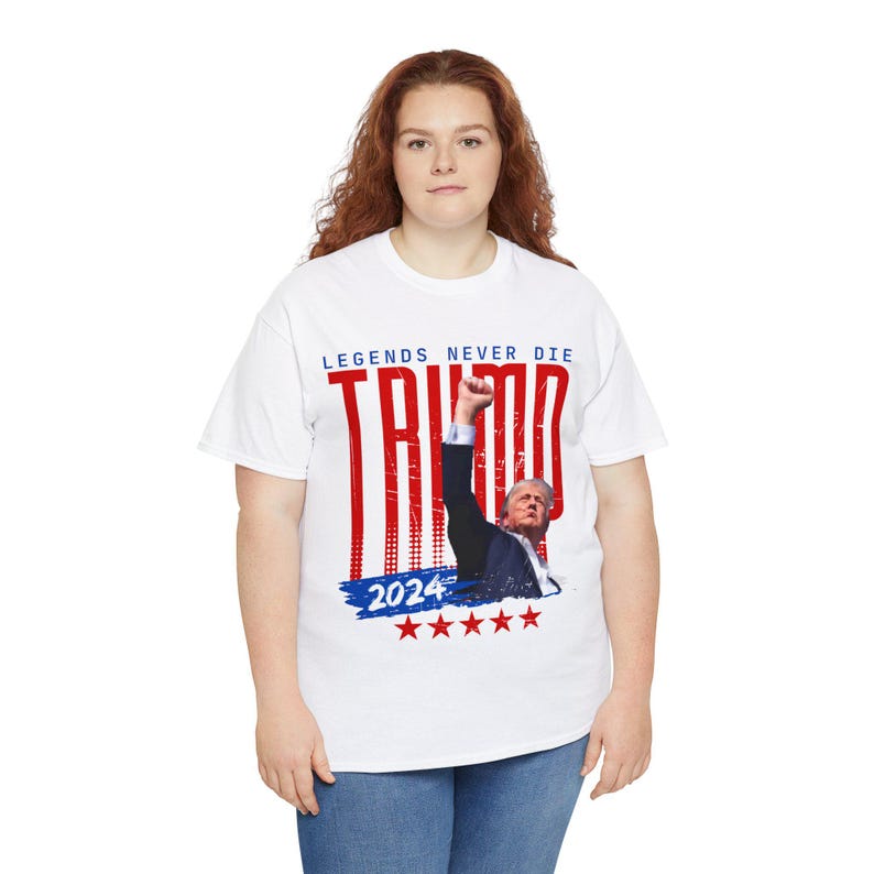 Donald Trump 2024 Legends Never Die Tshirt, Presidential Election Shirt ...
