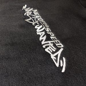 Need for Speed Most Wanted Embroidery Hoodie Sweatshirt - Etsy