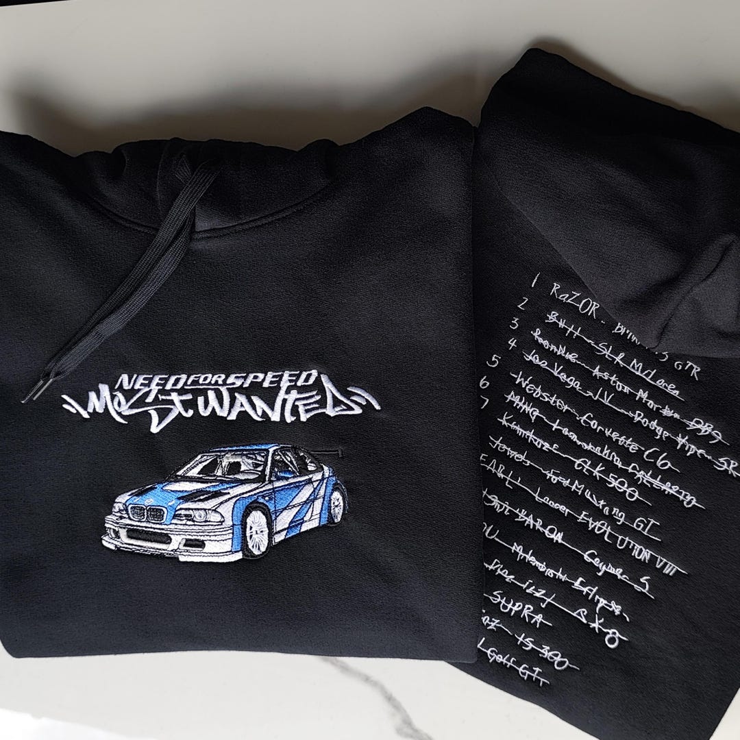 Need for Speed Most Wanted BMW E46 M3 Gtr "full Detailed" Embroidery ...
