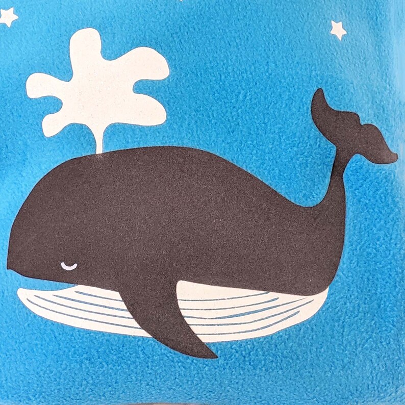 Whale Hot Water Bottle Cover - Marine Gift - Sea Creature Nursery Decor ...