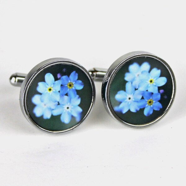 Flower Cufflinks - Etsy UK