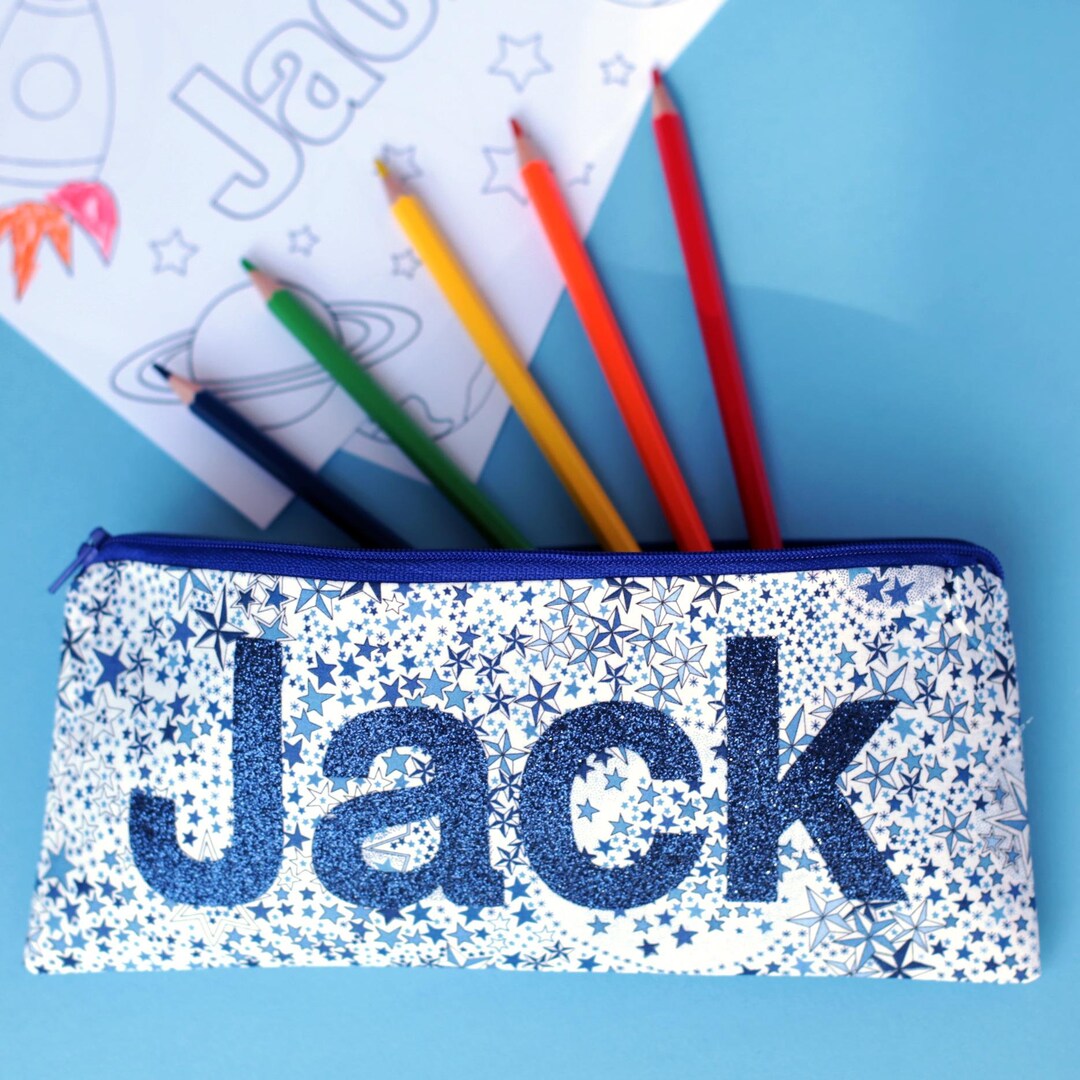 Space Themed Personalised Colouring Letterbox Gift Set - Etsy
